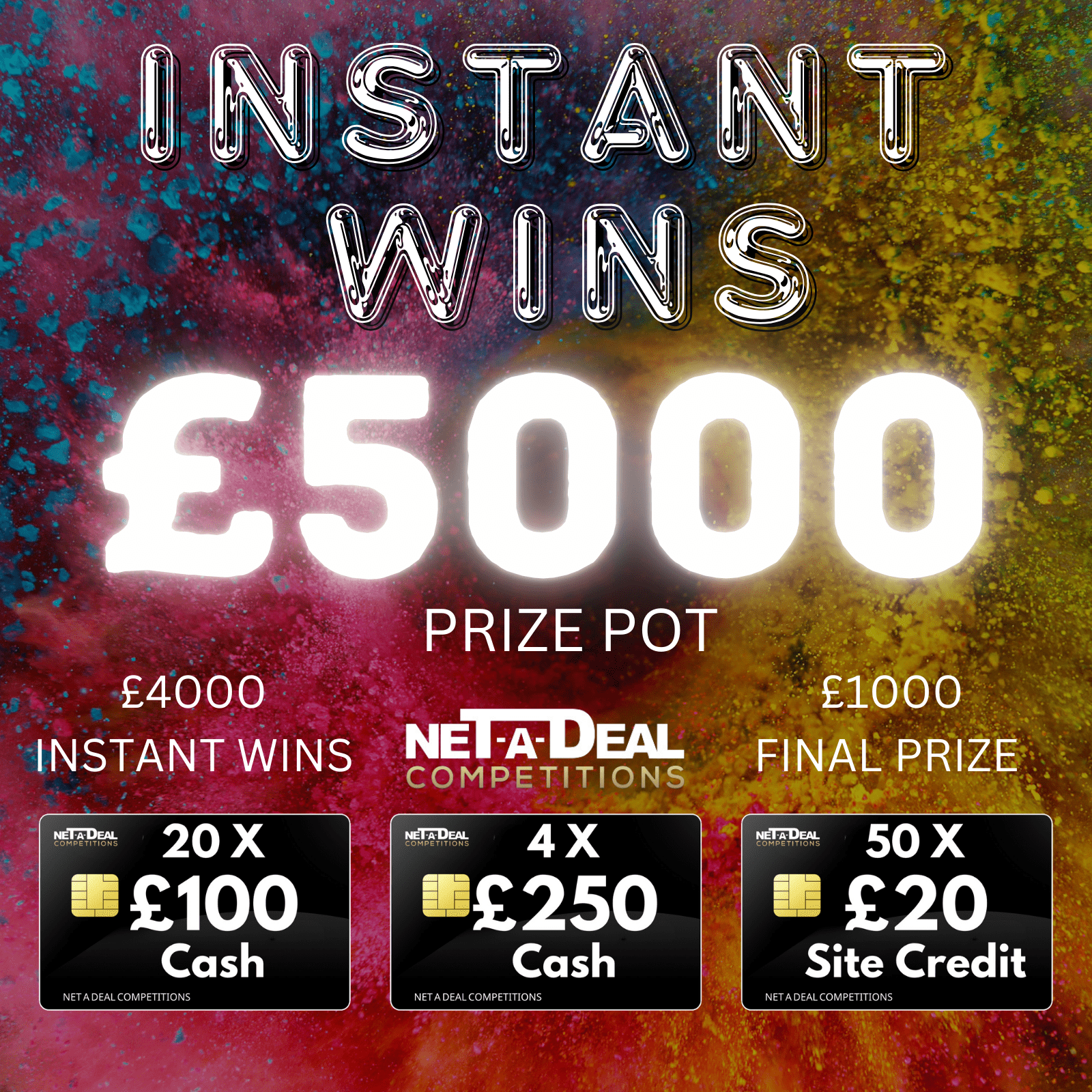 Competitions - Net a Deal - Win Cash, Houses, Holidays, Cars, Concerts ...