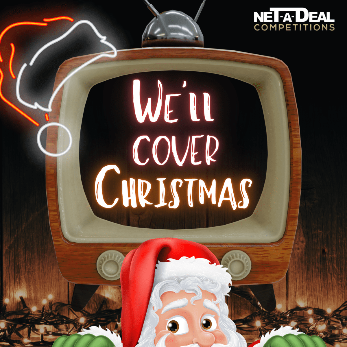 Win our We'll cover Christmas Competition open to UK & Ireland