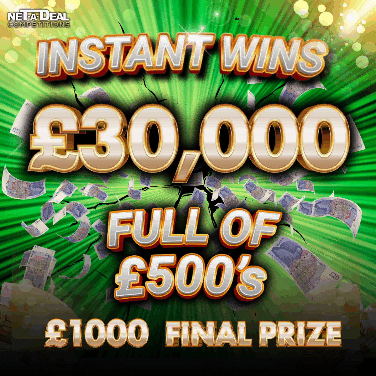 Net-A-Deal | Win Cash & Prizes | UK & Ireland